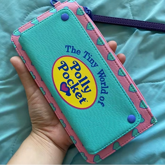 polly pocket | Bags | New Polly Pocket Pink Wallet | Poshmark